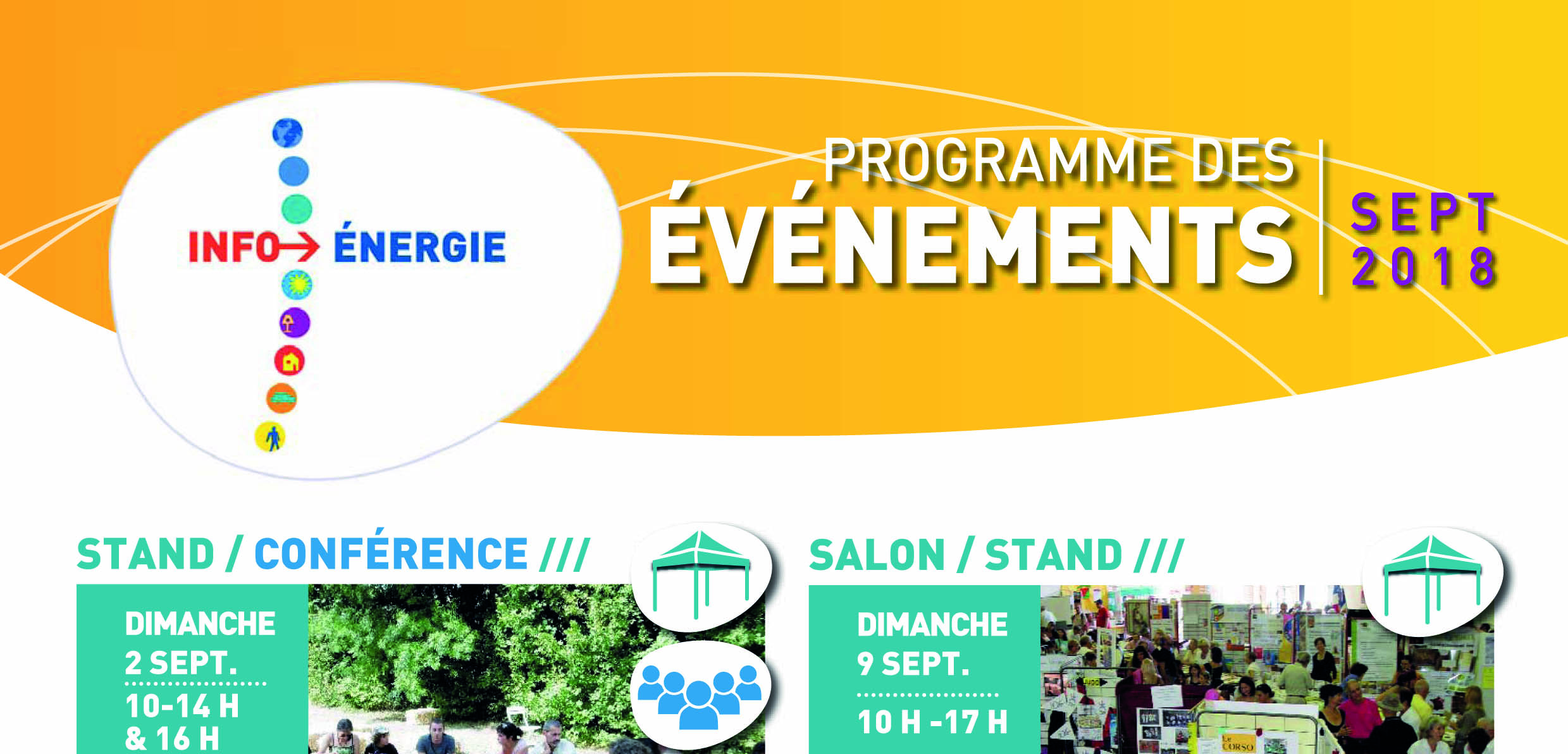 Le programme des événements de la rentrée ! - CEDER