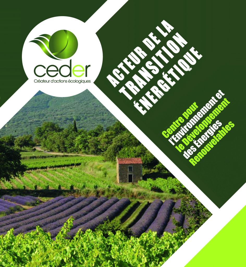 ASSEMBLEE Génerale du CEDER le 3 avril à Valréas - CEDER
